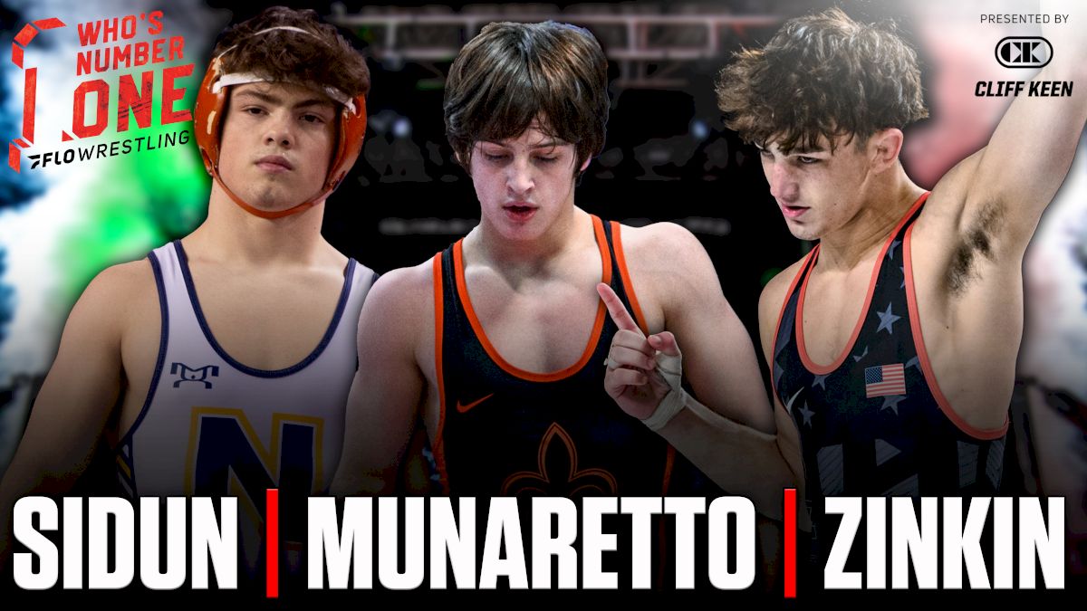 Landon Sidun, Rocklin Zinkin, & Domenic Munaretto Set For Who's Number One - FloWrestling