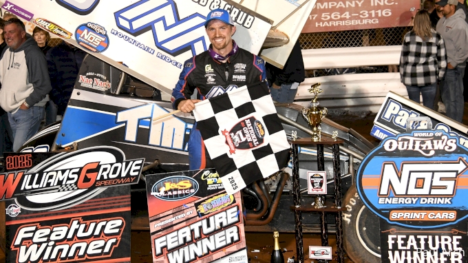 Results: 2025 World Of Outlaws National Open Prelim At Williams Grove ...