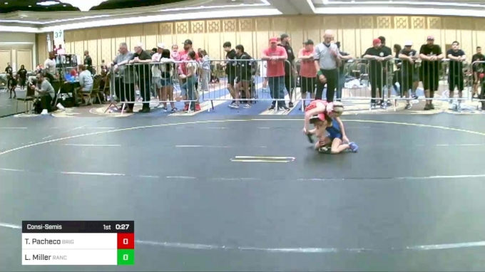 46 lbs Consolation - Tazio Pacheco, Brighton WC vs Lilah Miller, Rancho ...