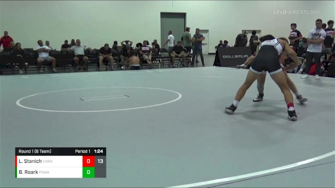 126 lbs Round 1 (6 Team) - Brady Roark, POWA vs Luke Stanich, Team Carnage