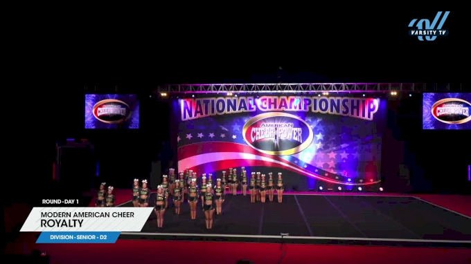 Modern American Cheer - ROYALTY [2024 L4 Senior - D2 Day 1] 2024 Cheer ...
