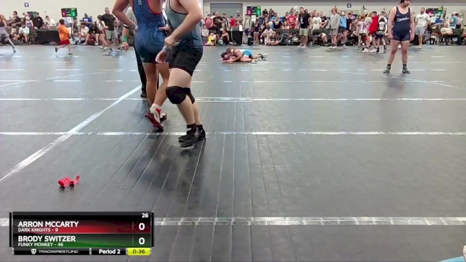 190 lbs Round 1 (6 Team) - Brody Switzer, Funky Monkey vs Arron McCarty ...
