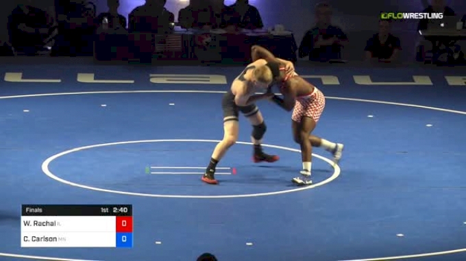 145 lbs Final - We Rachal, Illinois vs Cael Carlson, Minnesota