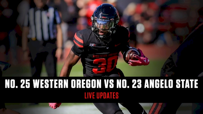 Western Oregon Capitalizes On First Half Offense To Defeat Angelo State ...
