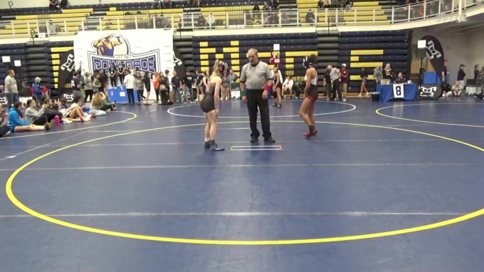 112 lbs Final - Talea Guntrum, Steubenville-OH vs Lane Fordyce, Bishop ...
