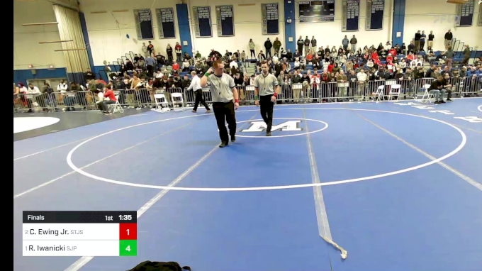 160 lbs Final - Curtis Ewing Jr., Saint John's vs Rawson Iwanicki ...