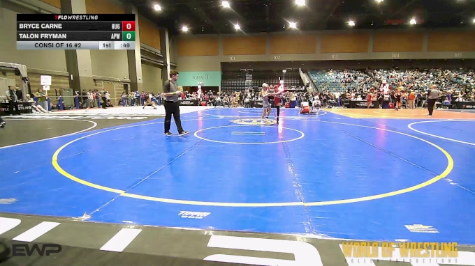 84 lbs Consi Of 16 #2 - Bryce Carne, Hughson vs Talon Fryman, All-Phase ...