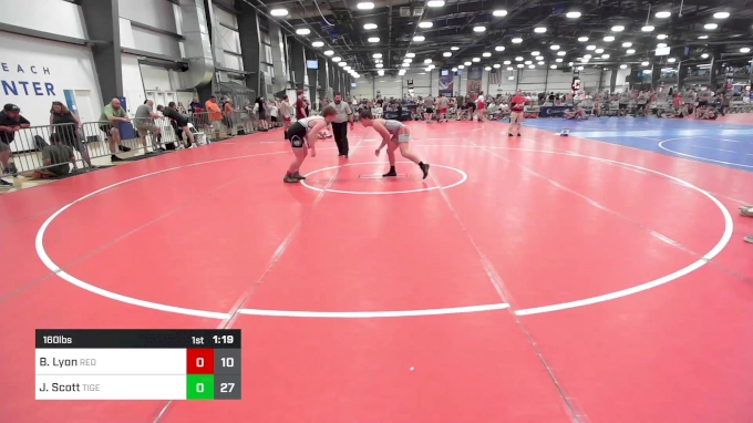 160 lbs Rr Rnd 2 - Bennet Lyon, Red Lion vs Jaden Scott, Tiger ...