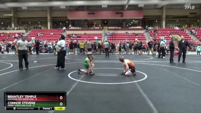100 lbs 3rd Place Match - Brantley Temple, Holcomb Kids Wrestling vs ...