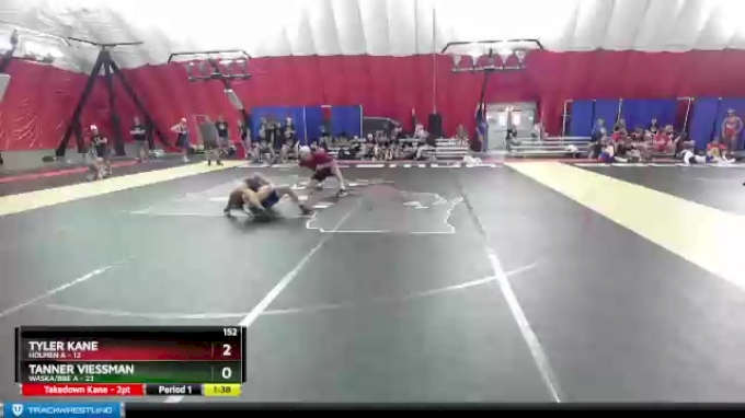 152 lbs Placement Matches (8 Team) - Tanner Viessman, Waska/BBE A vs ...