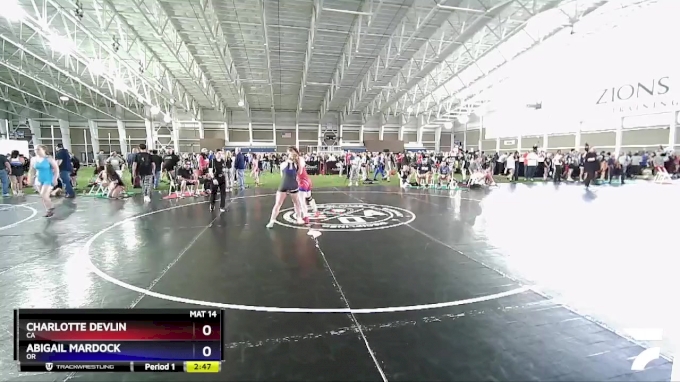 130 lbs 3rd Place Match - Charlotte Devlin, CA vs Abigail Mardock, OR