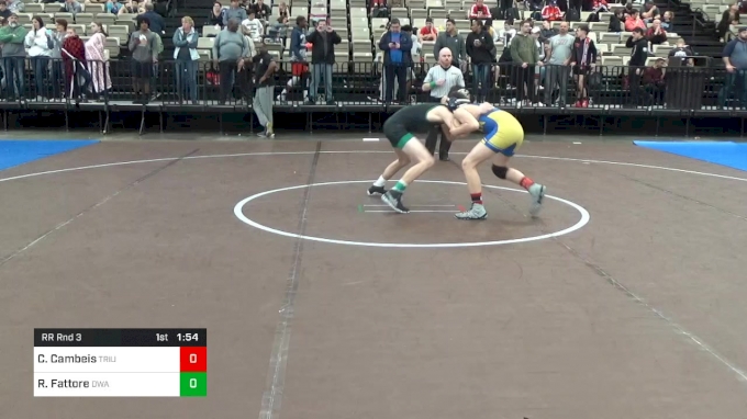 100 lbs Rr Rnd 3 - Cj Cambeis, Triumph vs Robert Fattore, Dynasty ...