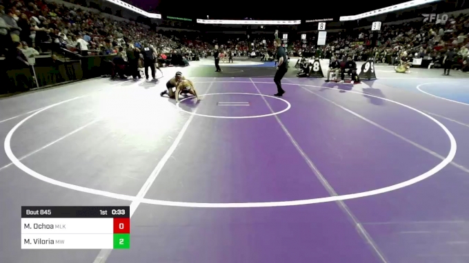 120 lbs Consi Of 16 #2 - Mateo Ochoa, Martin Luther King (SS) vs Micah ...