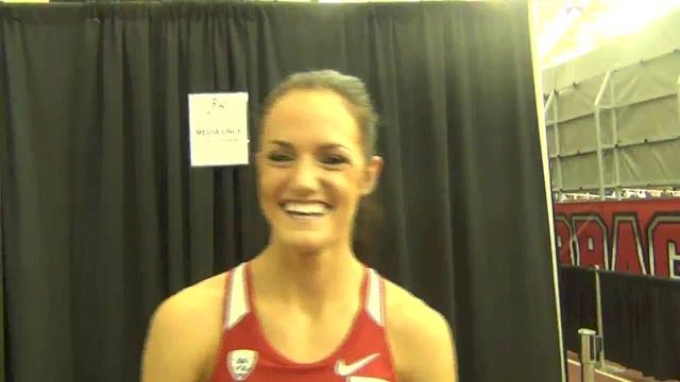 Georganne Moline "Lets See What Happens" 2013 NCAA Indoor Track and ...