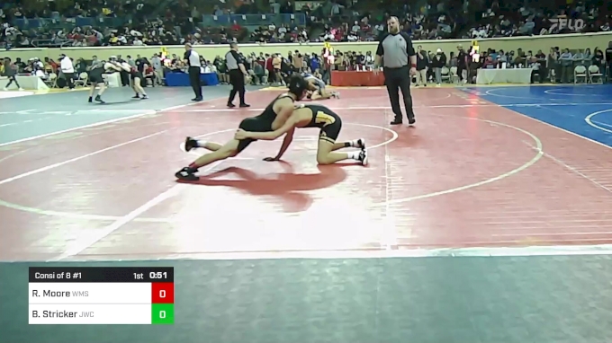 120 lbs Consi Of 8 #1 - Rolando Moore, Webster vs Brayden Stricker, Jay ...