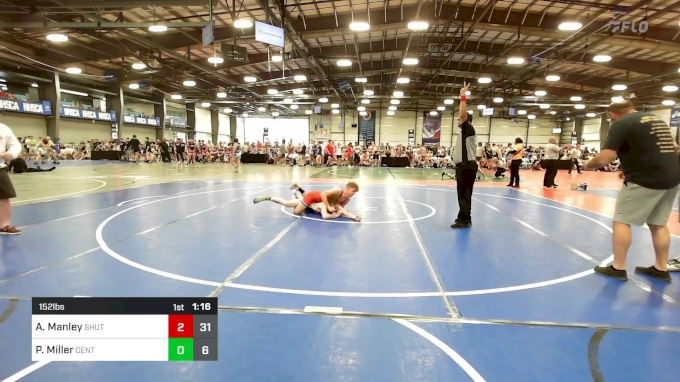 152 lbs Rr Rnd 1 - Andrew Manley, Team Shutt Penguin vs Peyton Miller ...