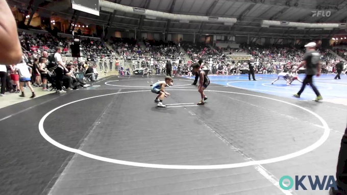 55 lbs Consi Of 16 #2 - Slade Stone, Piedmont vs Jackson Griffin ...