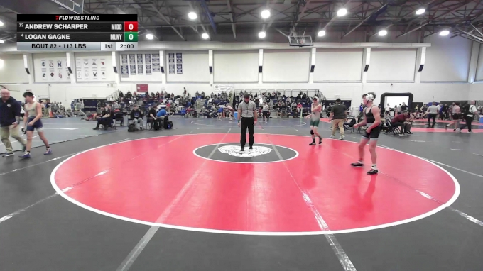 113 lbs Round Of 16 - Andrew Scharper, Middletown vs Logan Gagne, Maloney