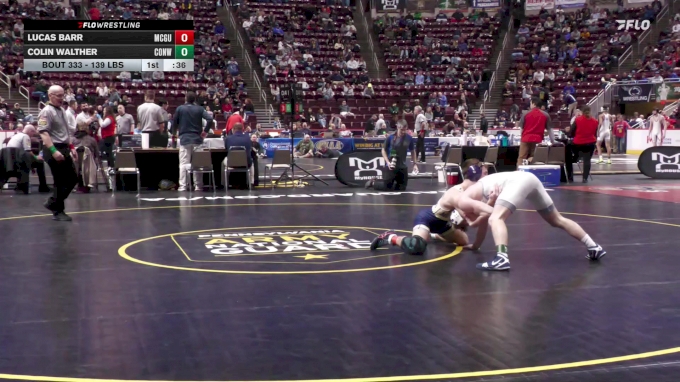 139 lbs Consi 3 - Lucas Barr, McGuffey vs Colin Walther, Conwell Egan