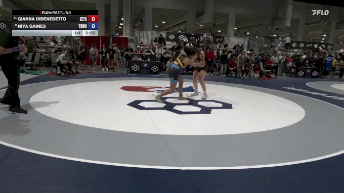 Senior Women Freestyle FS - 65 lbs Champ. Round 2 - Gianna DiBenedetto ...