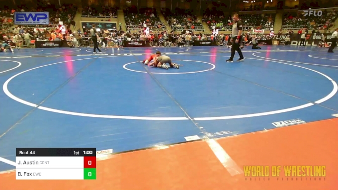 80 lbs Round Of 32 - Jon Luke Austin, Contender Wrestling Academy vs ...