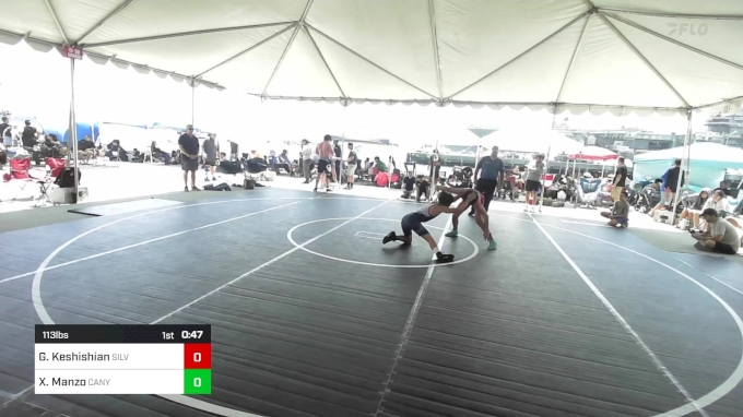 113 lbs Consi Of 8 #2 - Garen Keshishian, Silverback WC vs Xavier Manzo ...