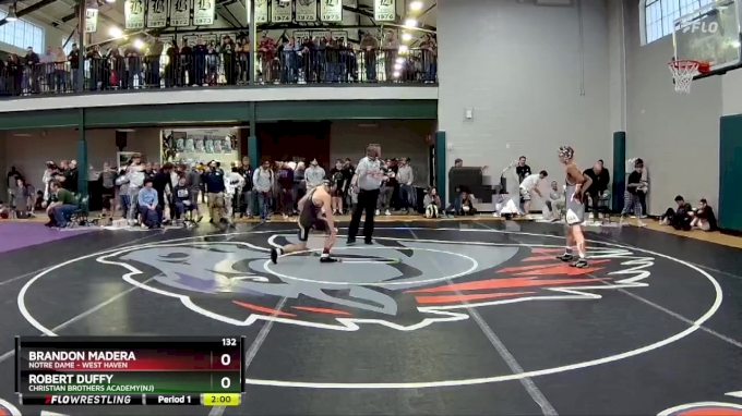 132 lbs Quarterfinal - Robert Duffy, Christian Brothers Academy(NJ) vs ...