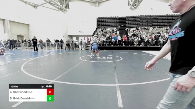 165 lbs Consolation - Kiana Sherwood, Sayreville BOMBERS vs Shelby ...