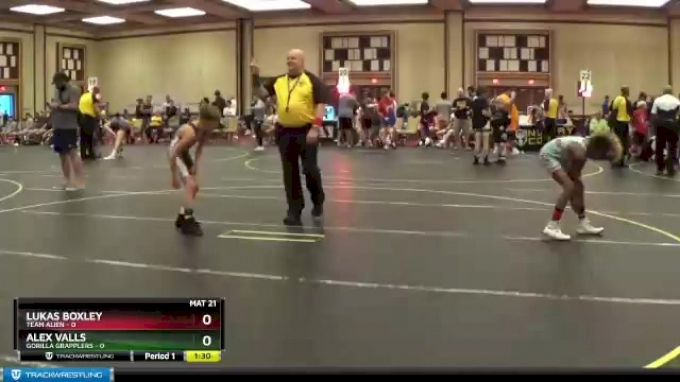 80 lbs Round 3 (6 Team) - Alex Valls, Gorilla Grapplers vs Lukas Boxley ...