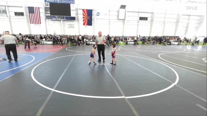 43 lbs Quarterfinal - Penelope DeGroat, Dominate Club Wrestling vs ...