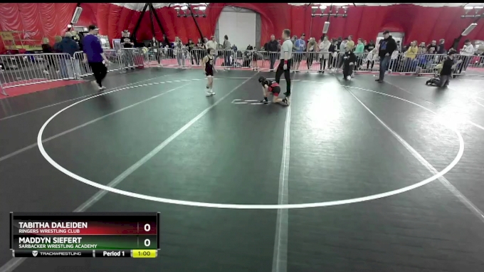 62 lbs Round 3 - Tabitha Daleiden, Ringers Wrestling Club vs Maddyn ...