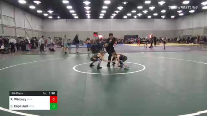 64 lbs 5th Place - Remy Whitney, Standfast Wrestling vs Bailey Copeland ...