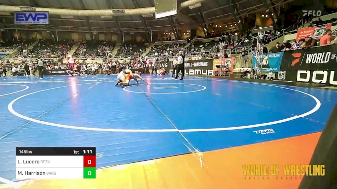 145 lbs Round Of 32 - Luke Lucero, ReZults Wrestling vs Mack Harrison ...