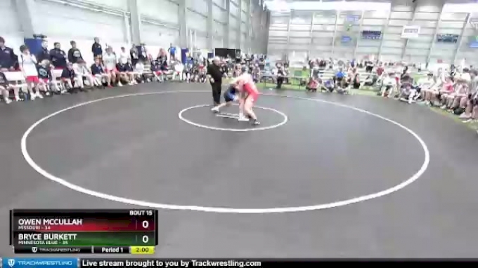 170 lbs 2nd Place Match (8 Team) - Owen McCullah, Missouri vs Bryce ...