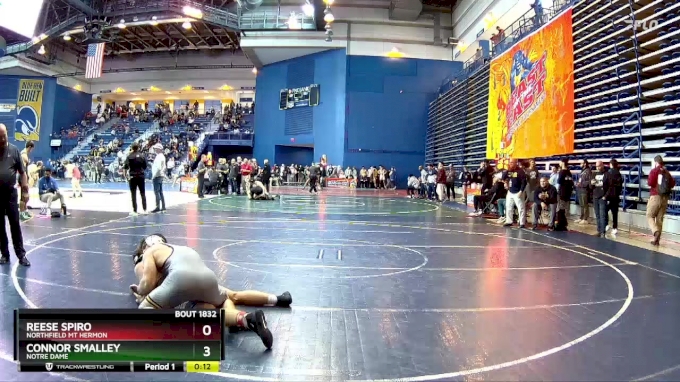 190 lbs Cons. Round 5 - Reese Spiro, Northfield Mt Hermon vs Connor ...