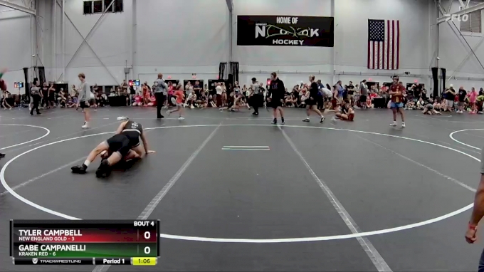 113 lbs Placement (4 Team) - Tyler Campbell, New England Gold vs Gabe ...