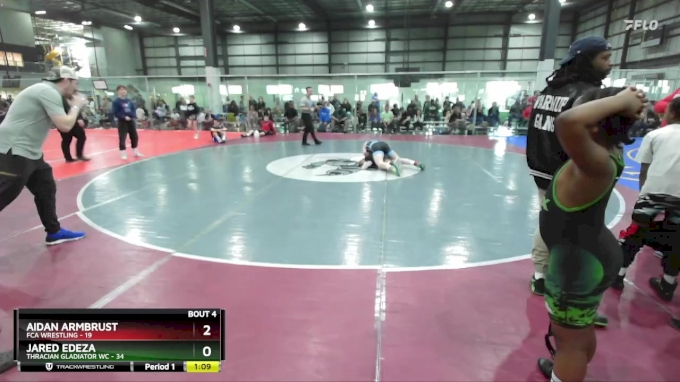 175 lbs Placement (4 Team) - Jared Edeza, THRACIAN GLADIATOR WC vs ...
