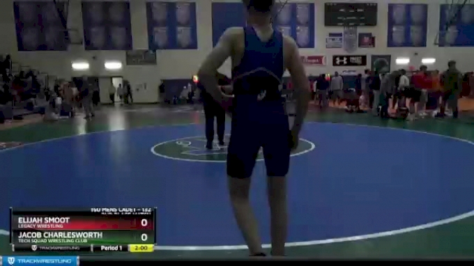 132 lbs 2nd Place Match - Elijah Smoot, Legacy Wrestling vs Jacob ...