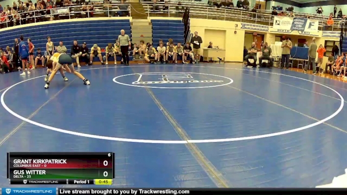 95 lbs Semis (4 Team) - Gus Witter, Delta vs Grant Kirkpatrick ...