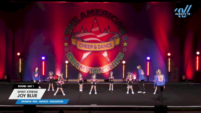 Spirit Xtreme - Joy Blue [2024 L1 Tiny - Novice - Evaluation Day 1] 2024 The American Legacy ...