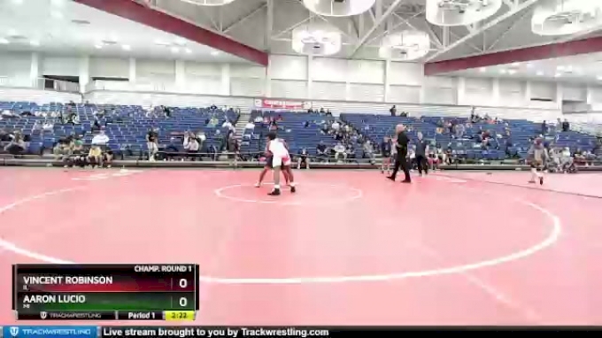 132 lbs Champ. Round 1 - Vincent Robinson, IL vs Aaron Lucio, MI