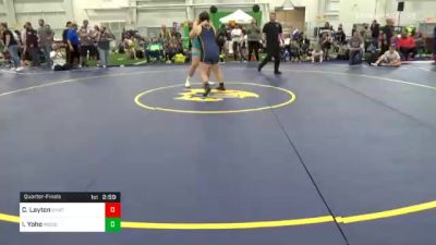 Quarterfinal - Carter Layton, Unattached vs Isaac Yoho, Woodridge