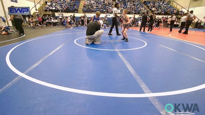 70-75 lbs Rr Rnd 2 - Nolan Quillman, Jenks Trojan Wrestling Club vs ...