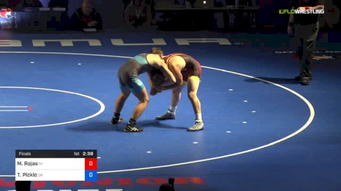 152 lbs Final - Manuel Rojas, Michigan vs Tate Picklo, Oklahoma