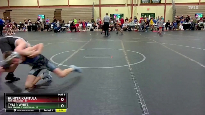 110 lbs Round 2 - Hunter Kapitula, May Assassins vs Tyler White, DMA ...