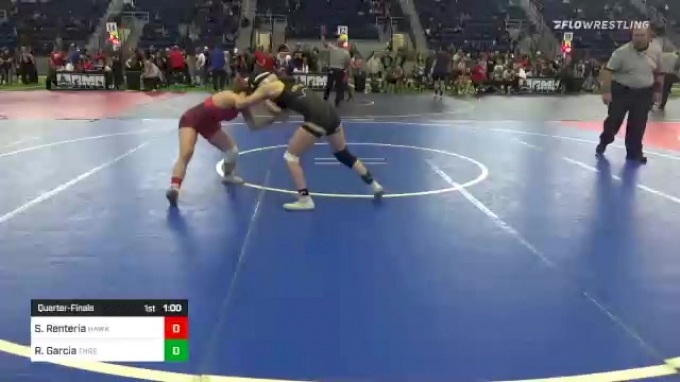 109 lbs Quarterfinal - Sophia Renteria, Hawk Pride WC vs Raquel Garcia ...