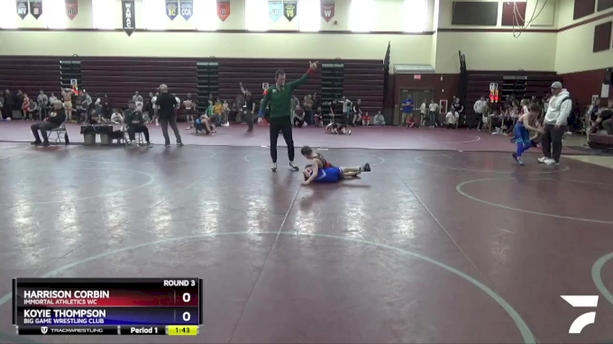 10UB-2 lbs Round 3 - Harrison Corbin, Immortal Athletics WC vs Koyie ...