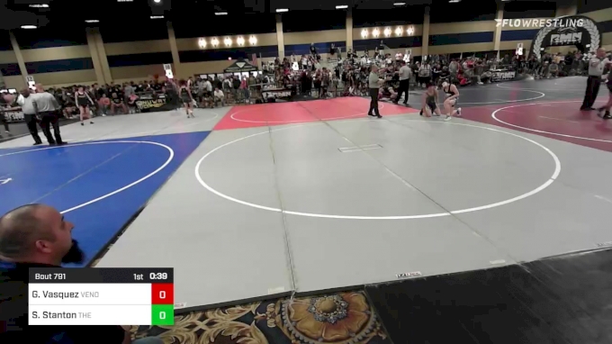 130 lbs Consi Of 16 #2 - Gilbert Vasquez, Venon WC vs Sean Stanton, The ...
