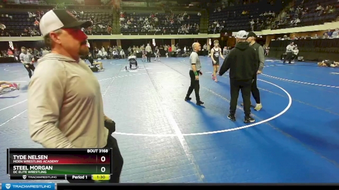 160 lbs Quarterfinal - Tyde Nelsen, Moen Wrestling Academy vs Steel ...