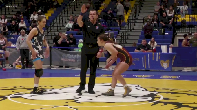 57 lbs Champ. Round 1 - Isabella Hoffman, ETC (Emmanuel Training Center ...